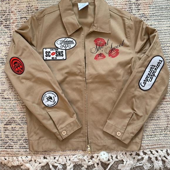 sabrina carp | Jackets & Coats | Short N Sweet Vip Tour Jacket | Poshmark